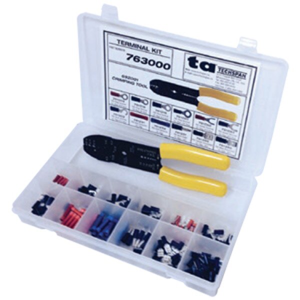 763000 TERMINAL ASSORTMENT W/CRIMPER-CUTTER | Bolts Plus Inc.