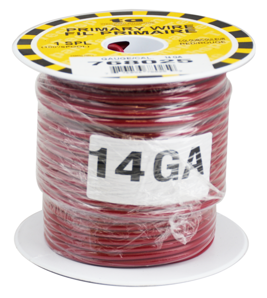 14 GA RED WIRE | Bolts Plus Inc.