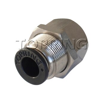 Maxfit Bulkhead Connector | Bolts Plus Inc.