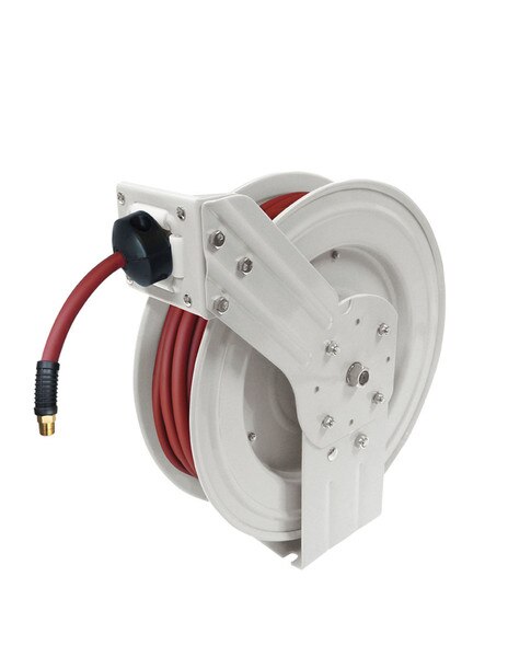 3/8 X 50FT X 1/4(M) NPT LRG MAXREEL / FLEX HYBRID HOSE REEL | Bolts ...