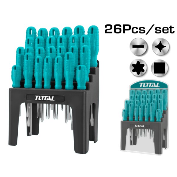 26 PCS SCREWDRIVER SET | Bolts Plus Inc.