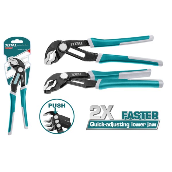 10IN. INDUSTRIAL QUICK OPEN GROOVE JOINT PLIER | Bolts Plus Inc.