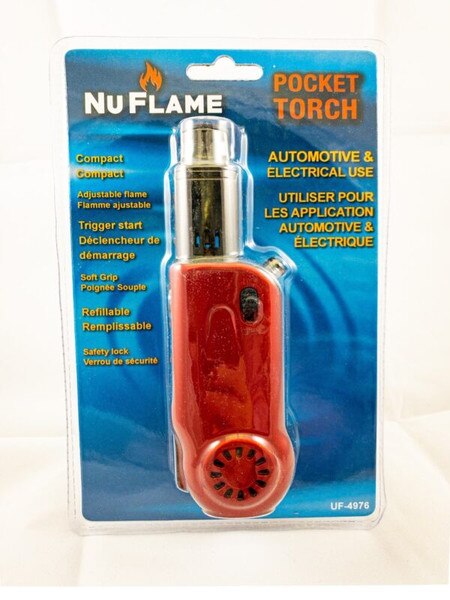 NuFlame Pocket Torch | Bolts Plus Inc. | Bolts Plus Inc.