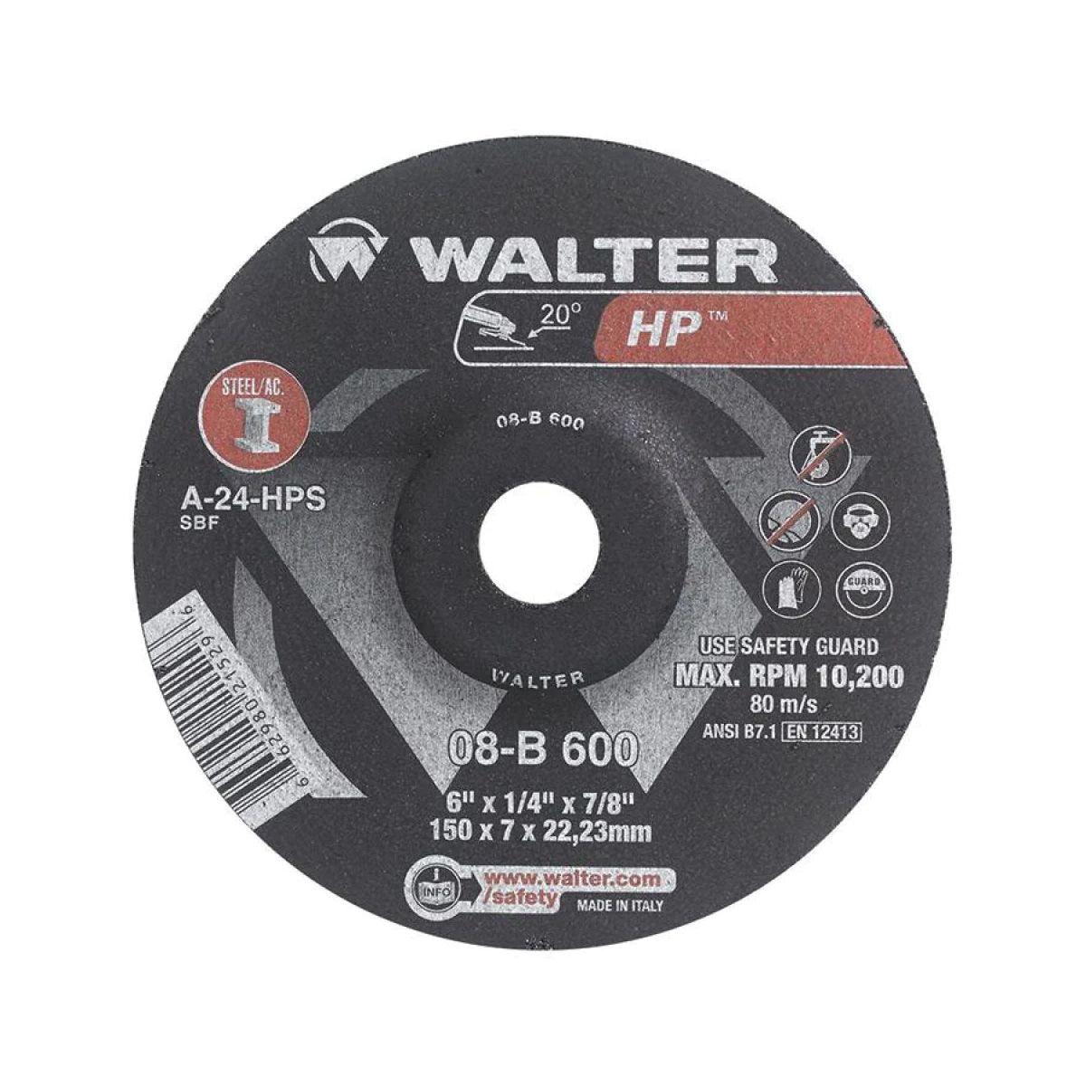 Walter Grinding Disc | Bolts Plus Inc.